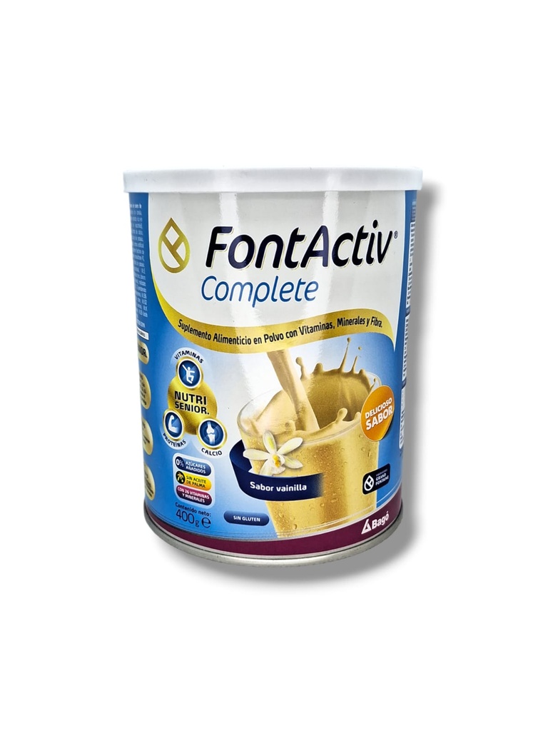 FONTACTIV COMPLETE POLVO VAINILLA 400GR | Farmacias Cuxibamba